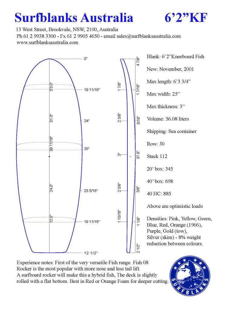 Surfboard Blanks – Sadhana Surfboards
